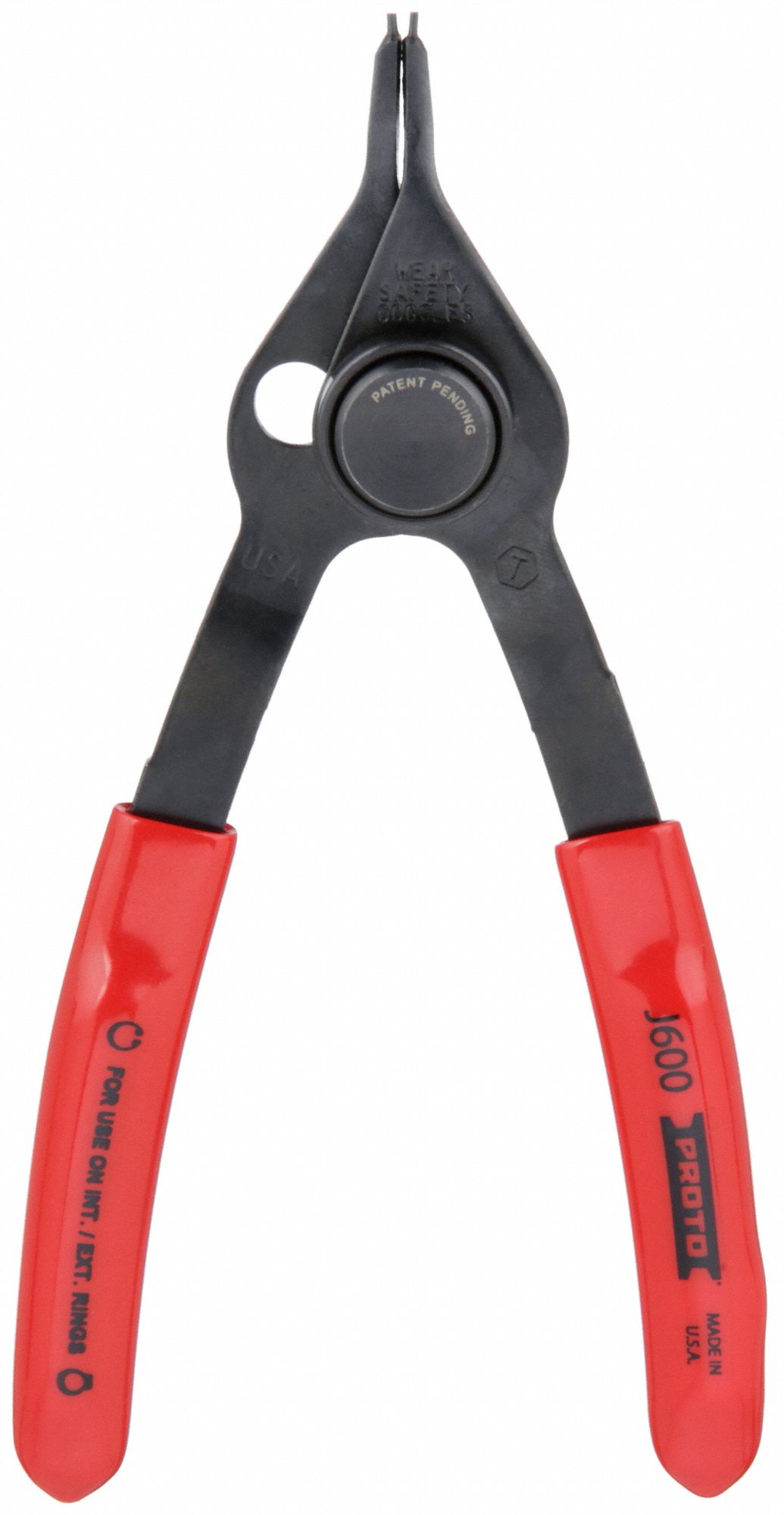 External/Internal, For 3/8 in to 9/16 in Bore Dia, Retaining Ring Plier ...