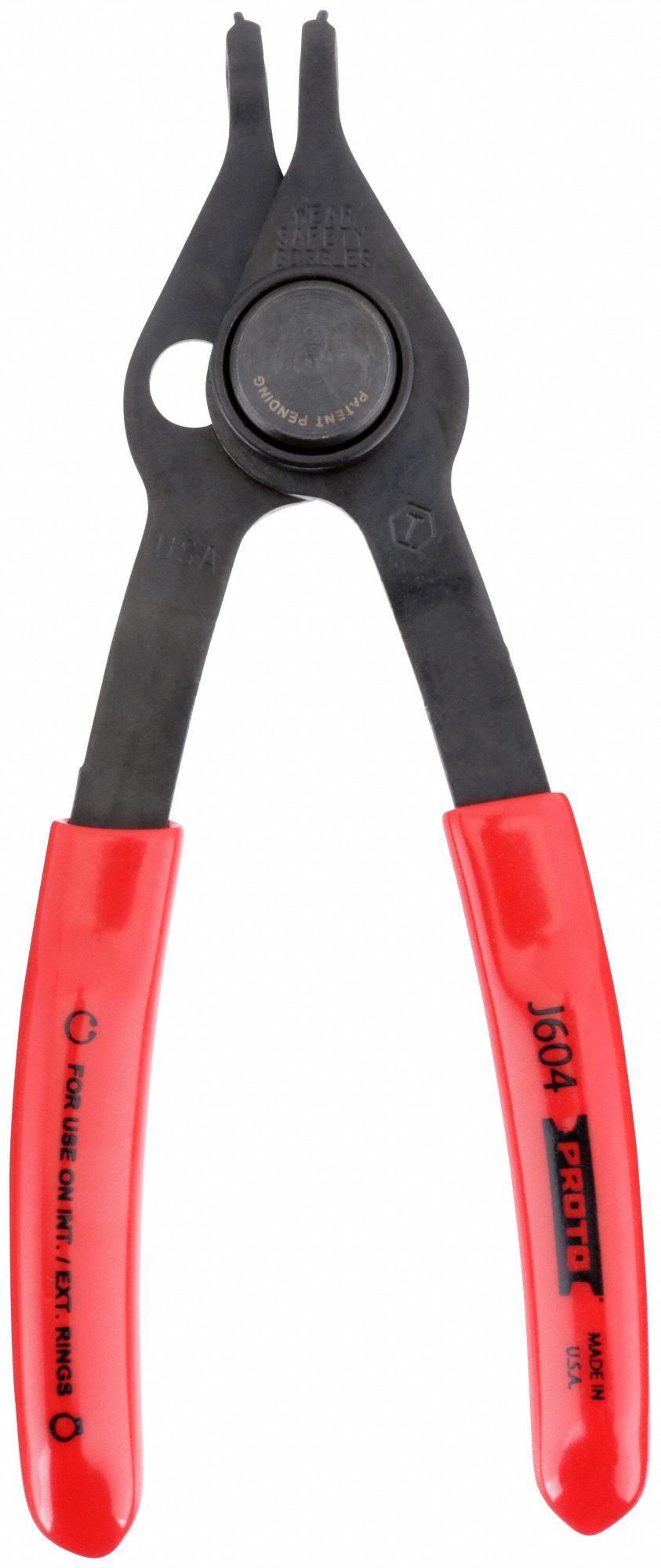 External/Internal, For 5/8 in to 1 in Bore Dia, Retaining Ring Plier ...