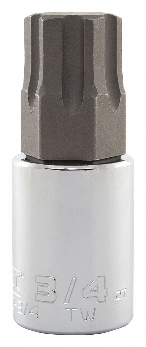 PROTO, 1/2 in Drive Size, Hex Tip, Socket Bit - 56JT43|J5441R-3/4 ...