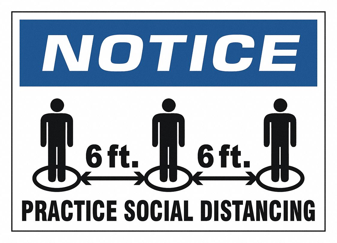 7 in x 10 in Nominal Sign Size, Adhesive Surface Sign Mounting ...