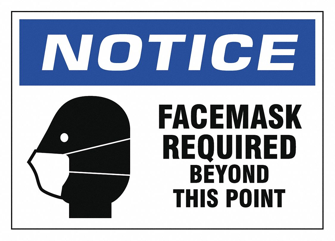 APPROVED VENDOR Adhesive Safety Sign - Safety Signs - WWG56JU16 | N521 ...