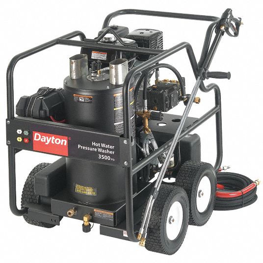 DAYTON, Heavy Duty, Cart, Gas-Powered Pressure Washer - 56JV50|GH-3504 ...