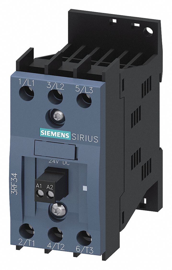 SIEMENS, DIN-Rail Mounted, 5.2 A Max Output Current, Solid State Relay ...