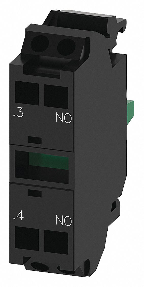SIEMENS Contact Module, 1NO Contact Form - 56JX08|3SU14001AA103BA0 ...