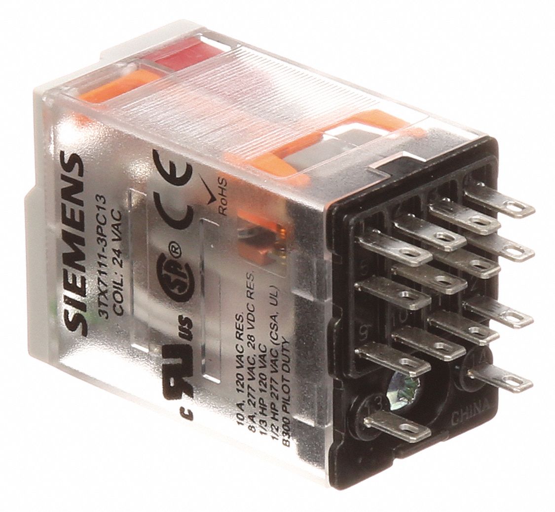 SIEMENS Socket Mounted 6 A Current Rating Plug In Relay 56JX31