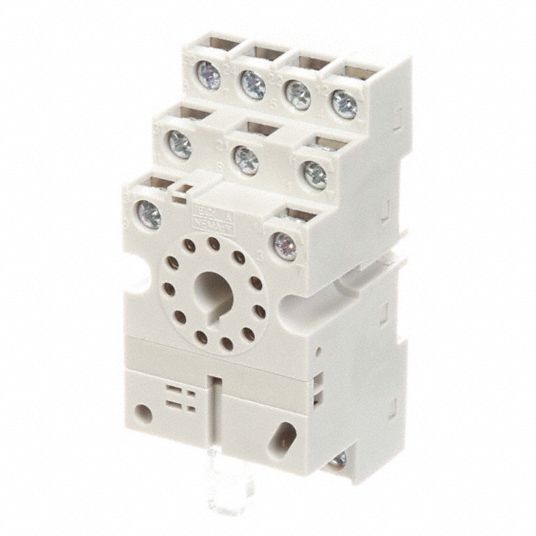 SIEMENS, 16 A Rating, Surface Socket Mounting, Relay Socket - 56JX89 ...