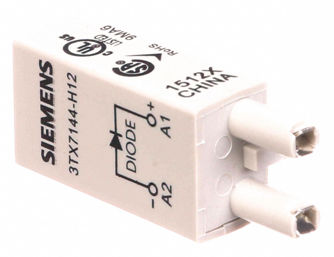 SIEMENS, Protection Diode - 56JX97|3TX7144-H12 - Grainger