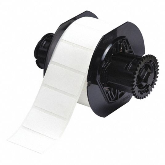 Rectangle, 1 in x 2 in, Precut Label Roll - 56KG39|B33-137-7425 - Grainger