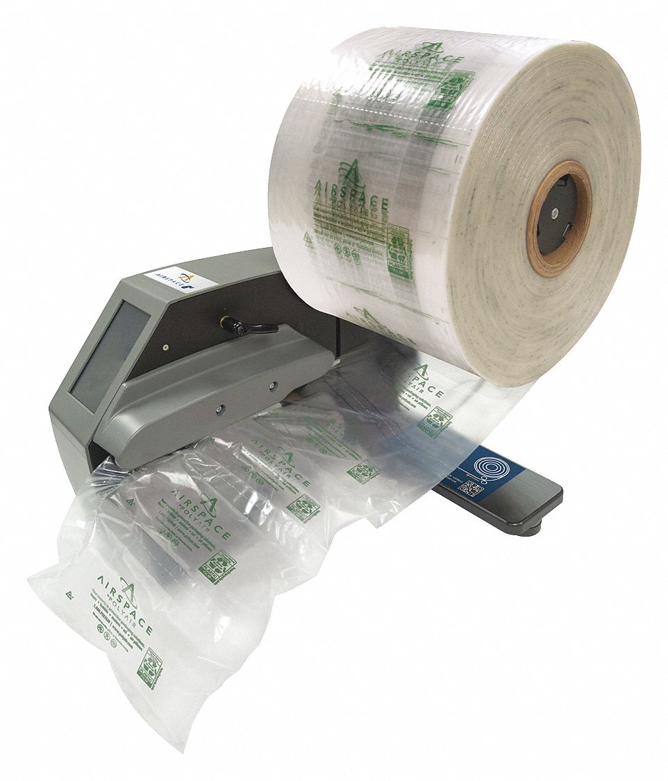 POLY AIR - AIRSPACE, AIRSPACE G6, 40 to 100 fpm, Bubble Roll Machine ...