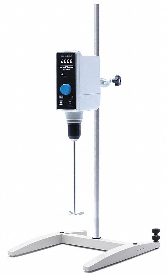 VELP SCIENTIFIC, 2,000 RPM Max Speed, 60 N-cm, Overhead Mixer - 56LK90 ...