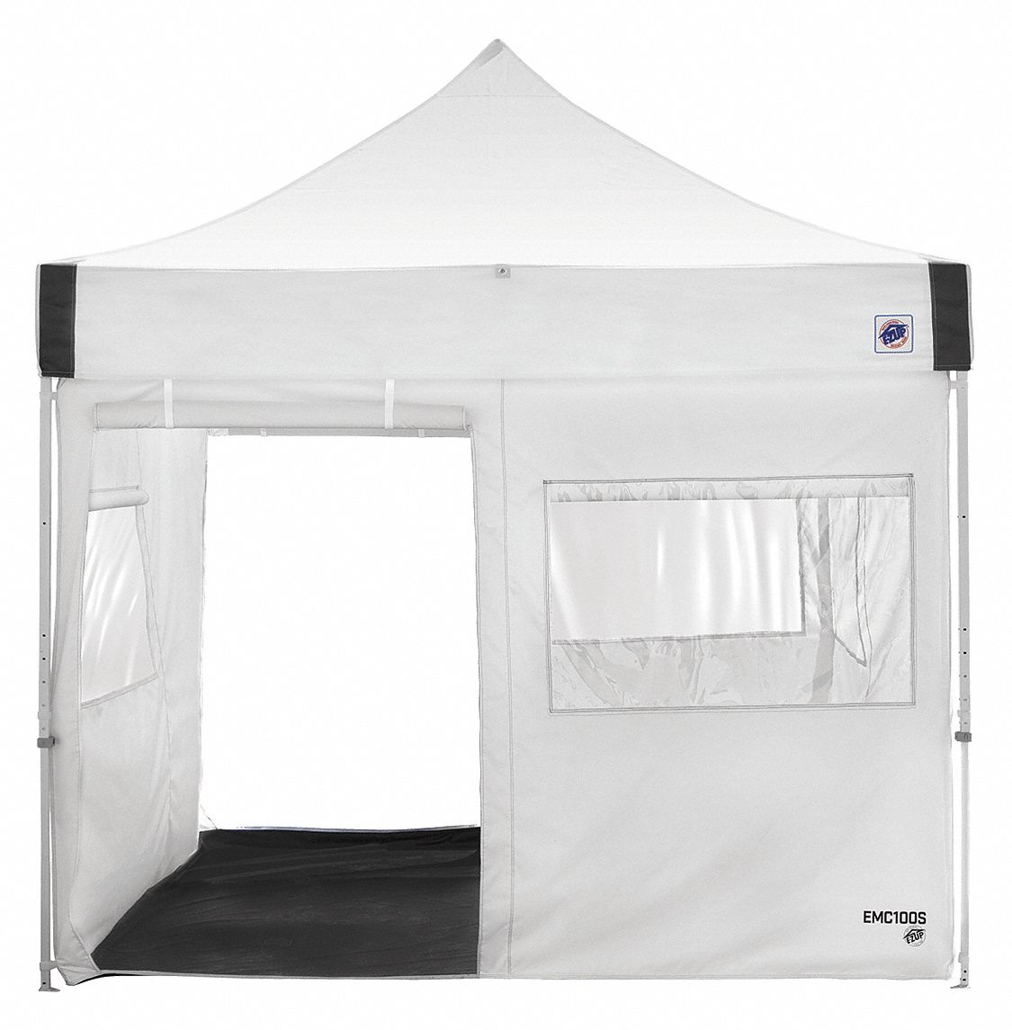 E-Z UP, 10 ft Overall Lg, 10 ft Overall Wd, Portable Medical Tent ...