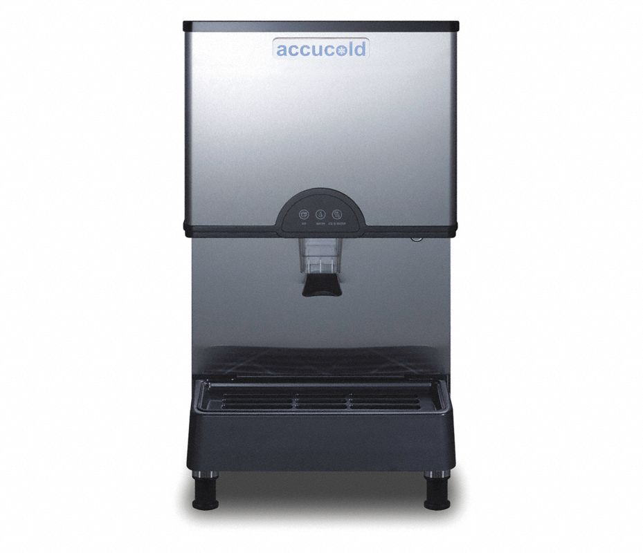ACCUCOLD Dispensador Hielo/Agua,20A,Acero Inox. - Máquinas de Hielo con ...