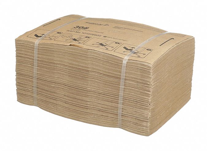 SEALED AIR - FASFIL, 30 lb Basis Wt, 15 in Roll Wd, Packing Paper ...