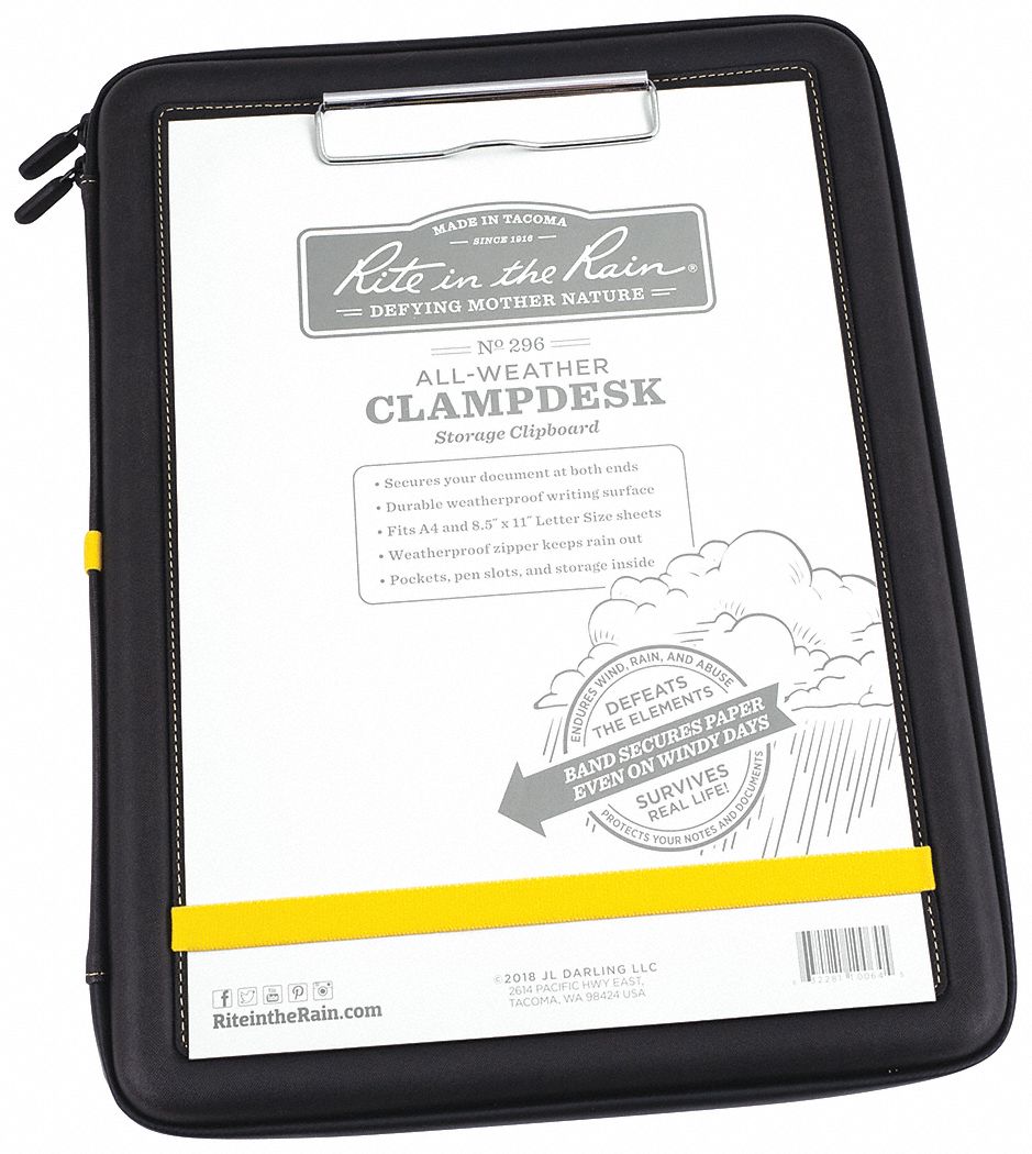 A4 Paper Size Name, EVA, Storage Clipboard - 56LU56|296 - Grainger