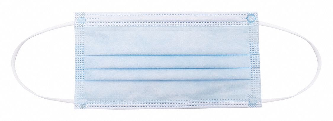 Level 1, Flat-Fold, Surgical Mask - 56LV99|56LV99 - Grainger