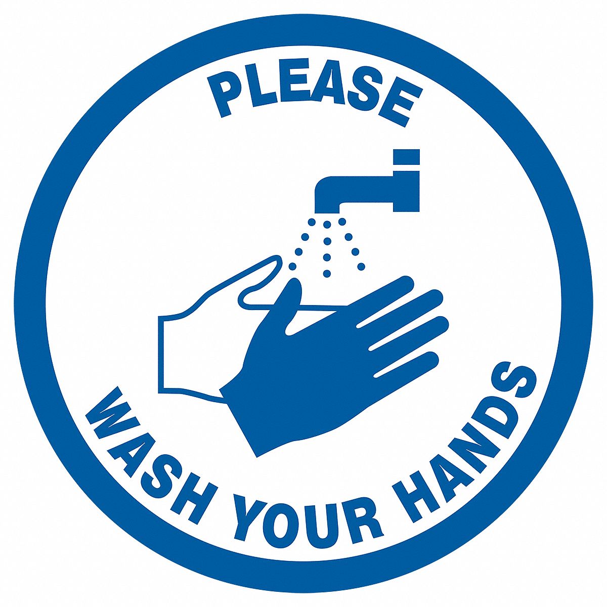 Hand Washing Safety Symbol