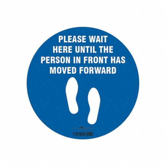 12 in x 12 in Nominal Sign Size, 0.004 in Thick, Safety Sign - 56MD01 ...