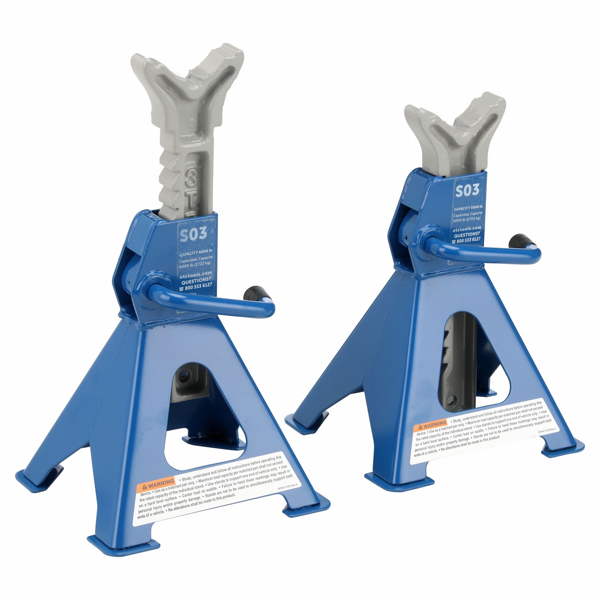 OTC, Ratchet Handle, 3 ton Load Capacity, Jack Stand - 56MD17|S03 ...