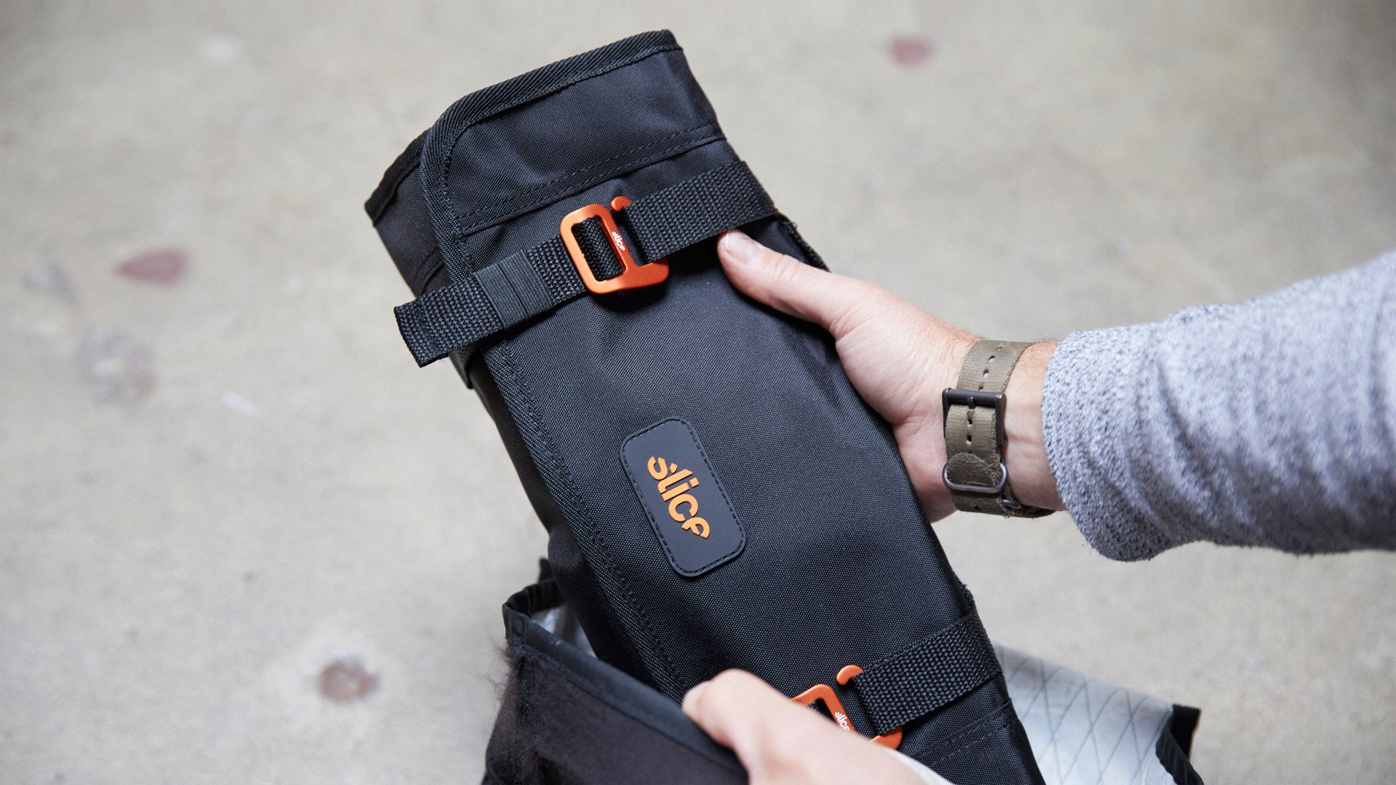 SLICE Wrench Roll: Black, 1 Pockets, 26 in Overall Ht, 7/32 in Overall ...