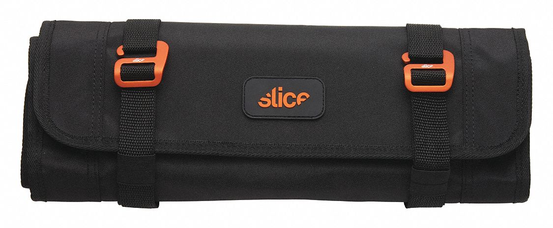 SLICE, Black, 1 Pockets, Wrench Roll - 56ME11|10478 - Grainger