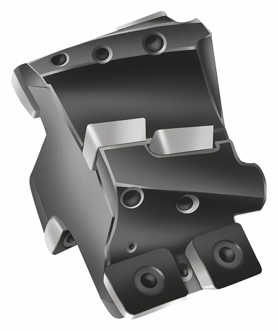 WALTER, 3 3/20 in Max. Cutting Dia., 1.3390" Overall Lg, Indexable ...