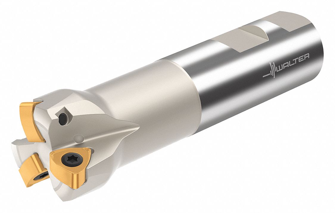 WALTER, 793/1000 in Max. Cutting Dia., Weldon Flat, Indexable Square ...