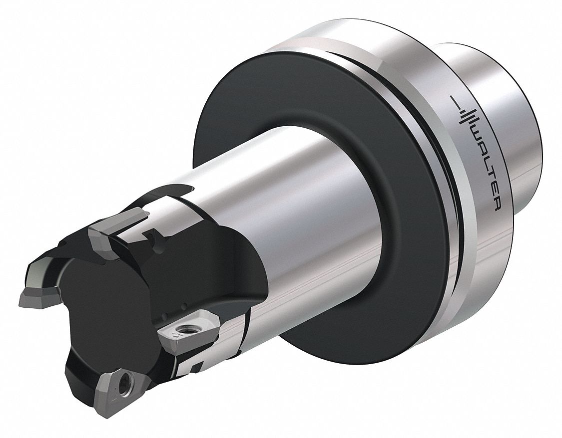 WALTER, 1 969/1000 in Max. Cutting Dia., Taper, Indexable Square ...