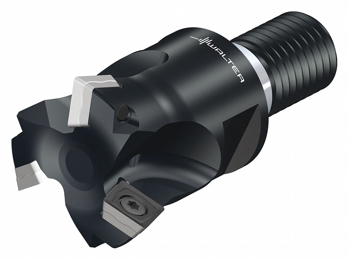 WALTER, 593/1000 in Max. Cutting Dia., Screw On, Indexable Square ...