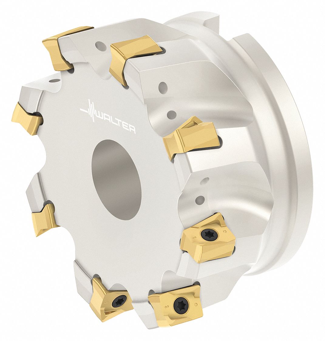 WALTER, 6 in Max. Cutting Dia., 2.4800" Overall Lg, Indexable Face Mill ...