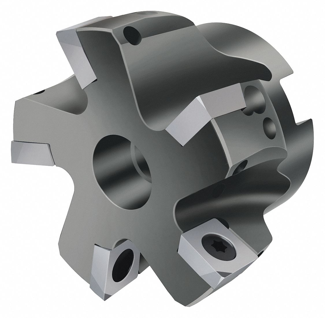 WALTER, 1.2600 in Arbor Dia., 90° Side Cutting Edge Angle, Indexable ...