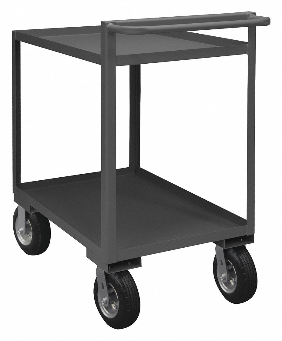 DURHAM MFG, 1,500 lb Load Capacity, 48 in x 24 1/4 in, Cart - 56MX02 ...