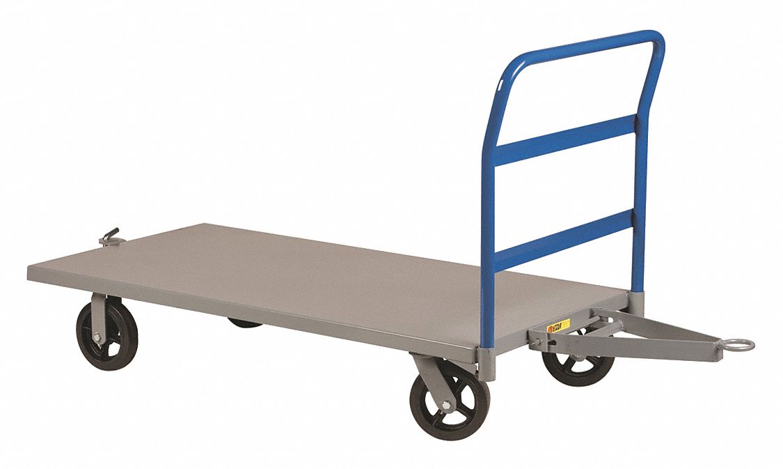 LITTLE GIANT CARTS, Caster Steer Trailer - 56MX47|CS-3660-8MRHD - Grainger