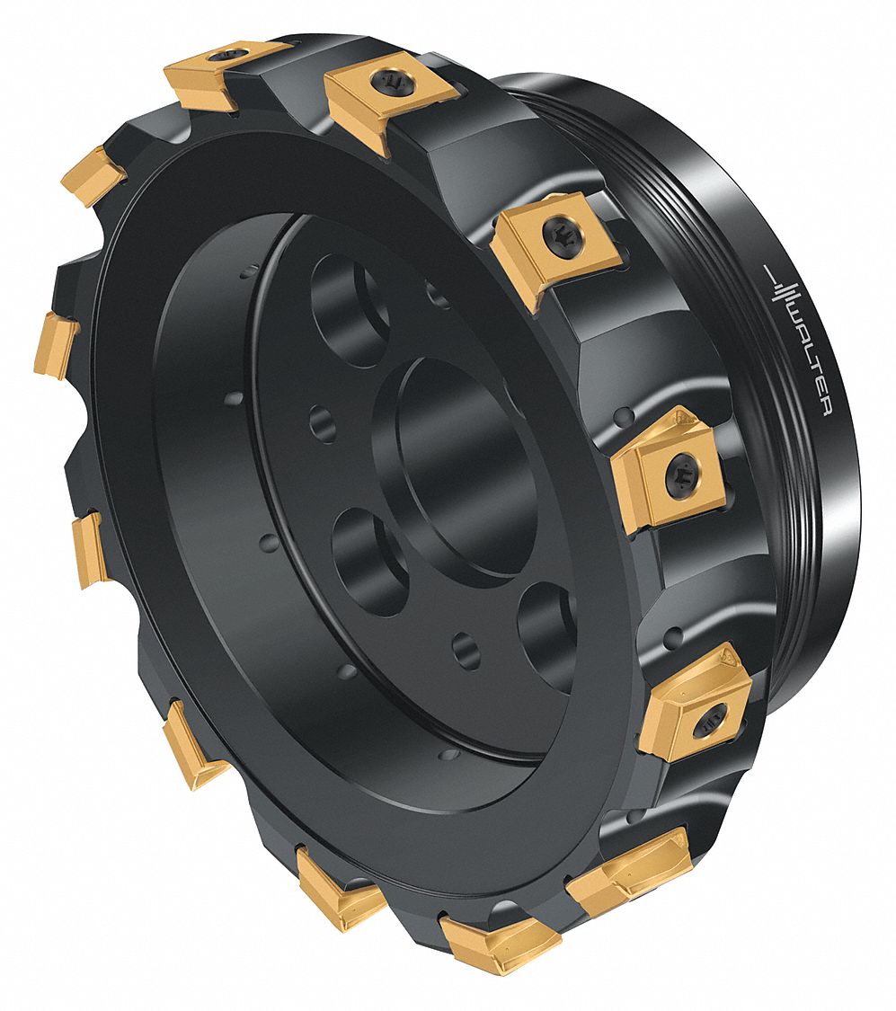 WALTER, 6.2990 in Max. Cutting Dia., 1.5750 in Arbor Dia., Indexable ...