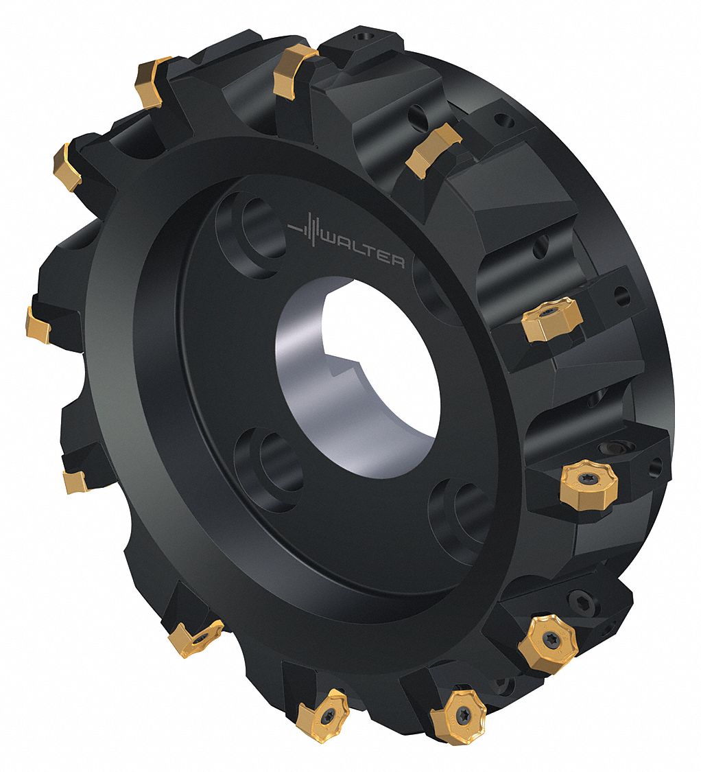 WALTER, 8.2680 in Max. Cutting Dia., 2.3620 in Arbor Dia., Indexable ...