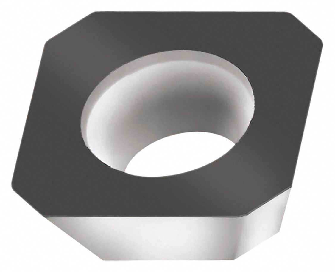 WALTER, 1/2 in Inscribed Circle, 1/32 in Corner Radius, Square Milling ...