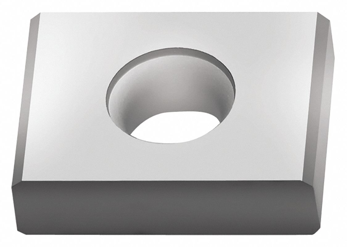 WALTER, 1/4 in Thick, Rectangle Milling Insert - 56RF12|P4406-5 WKP35S ...