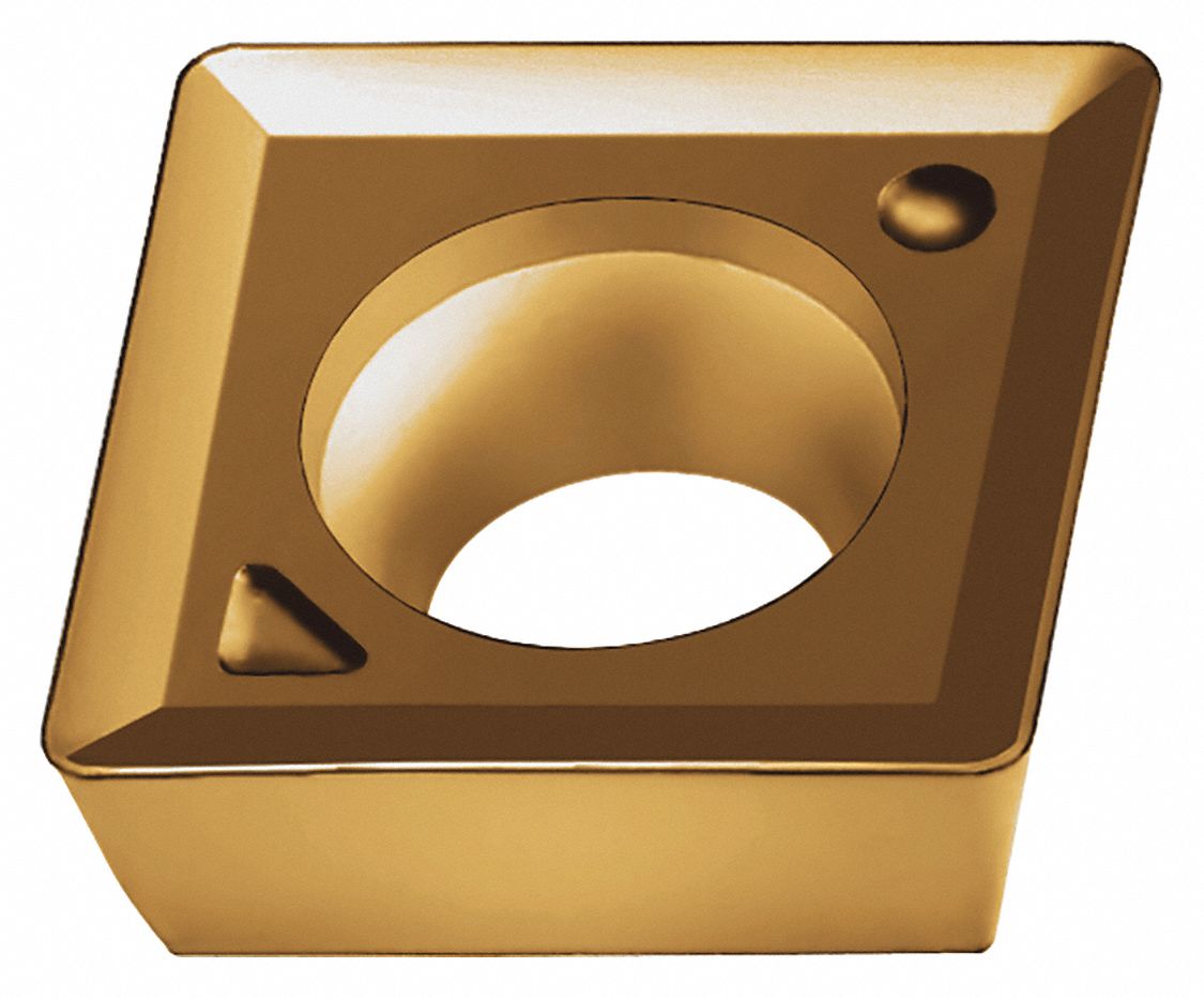 WALTER, 1/4 in Inscribed Circle, 1/64 in Corner Radius, Diamond Milling ...