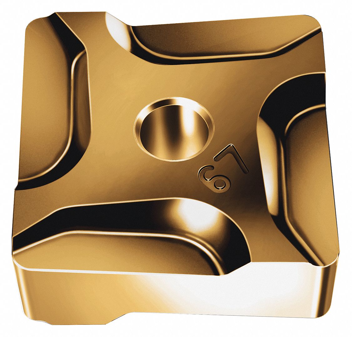 WALTER, 1/2 in Inscribed Circle, 1/32 in Corner Radius, Square Milling ...