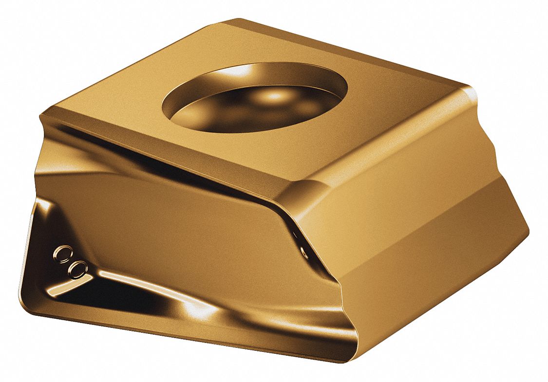 WALTER, 3/64 in Corner Radius, 0.1770 in Thick, Rectangle Milling ...