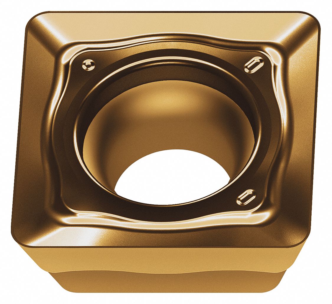 WALTER, 1/4 in Inscribed Circle, 3/64 in Corner Radius, Square Milling ...