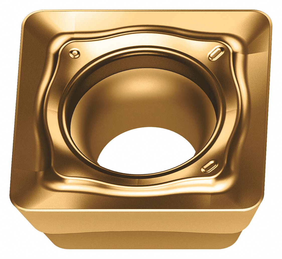 WALTER, 1/4 in Inscribed Circle, 1/64 in Corner Radius, Square Milling ...