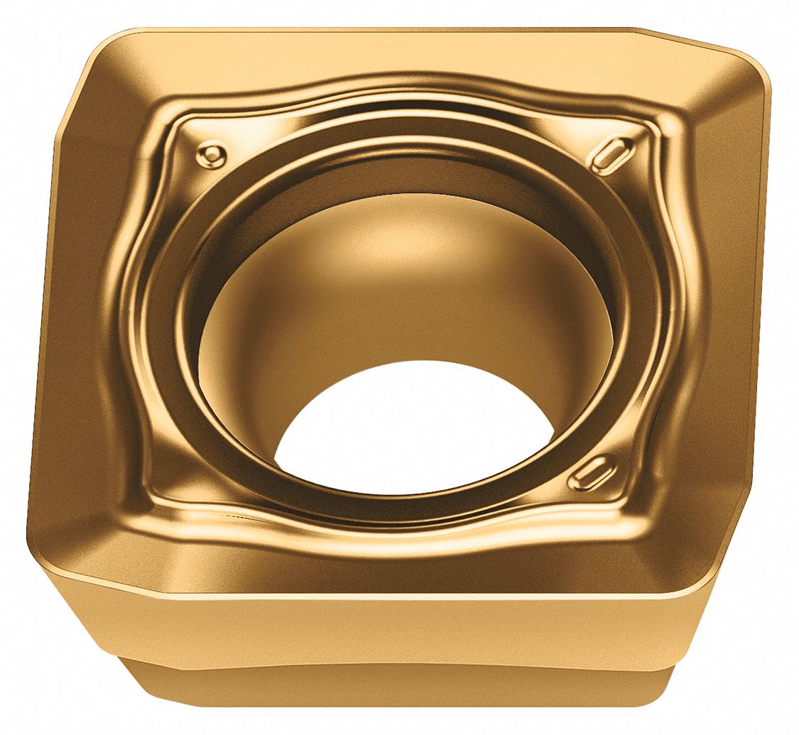 WALTER, 1/4 in Inscribed Circle, 1/64 in Corner Radius, Square Milling ...