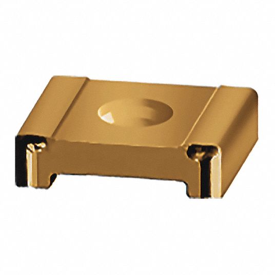 WALTER, 1/64 in Corner Radius, 3/32 in Thick, Rectangle Milling Insert ...