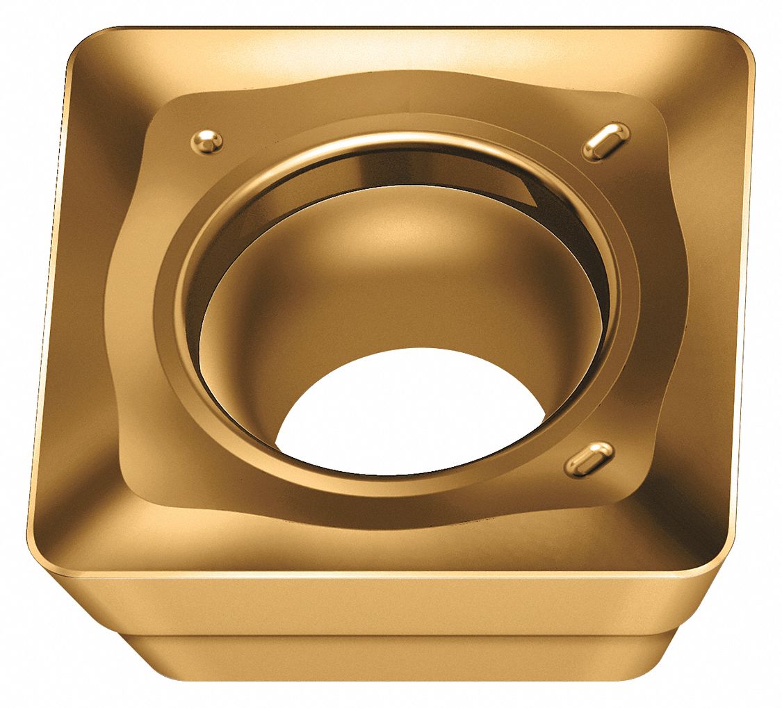 WALTER, 3/8 in Inscribed Circle, 1/32 in Corner Radius, Square Milling ...