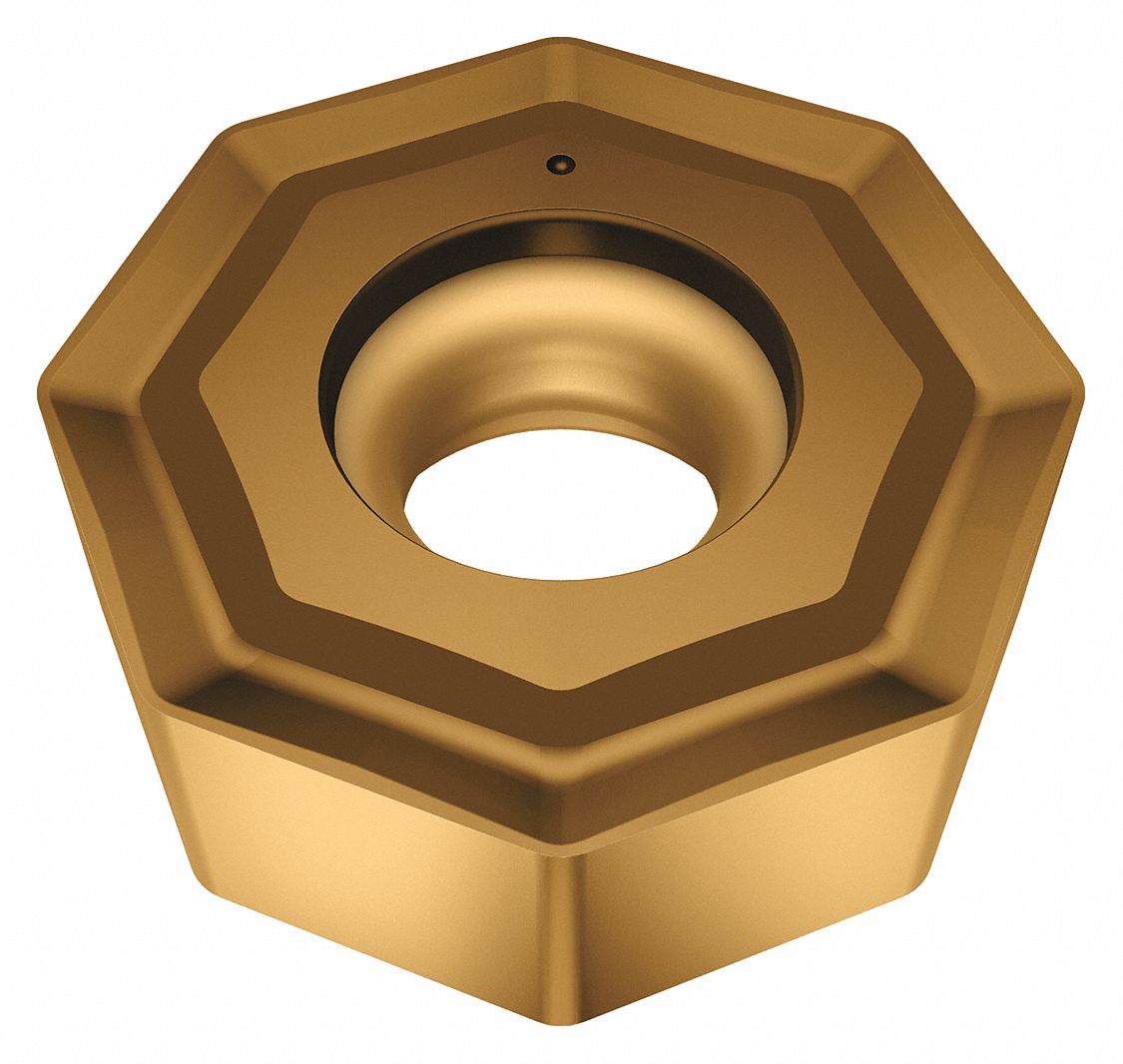 WALTER, 1/2 in Inscribed Circle, 1/32 in Corner Radius, Octagon Milling ...