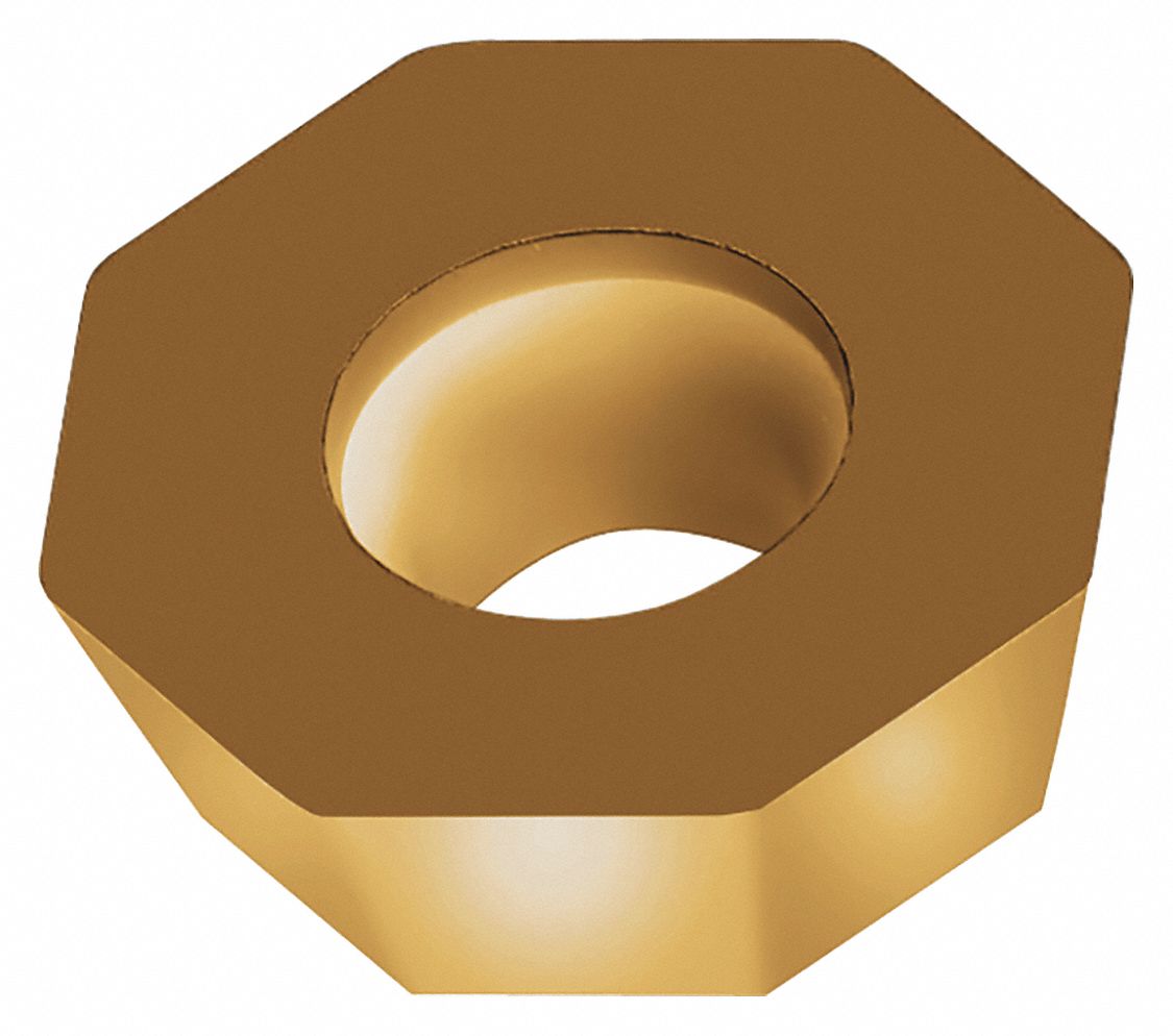 WALTER, 1/2 in Inscribed Circle, 1/32 in Corner Radius, Octagon Milling ...