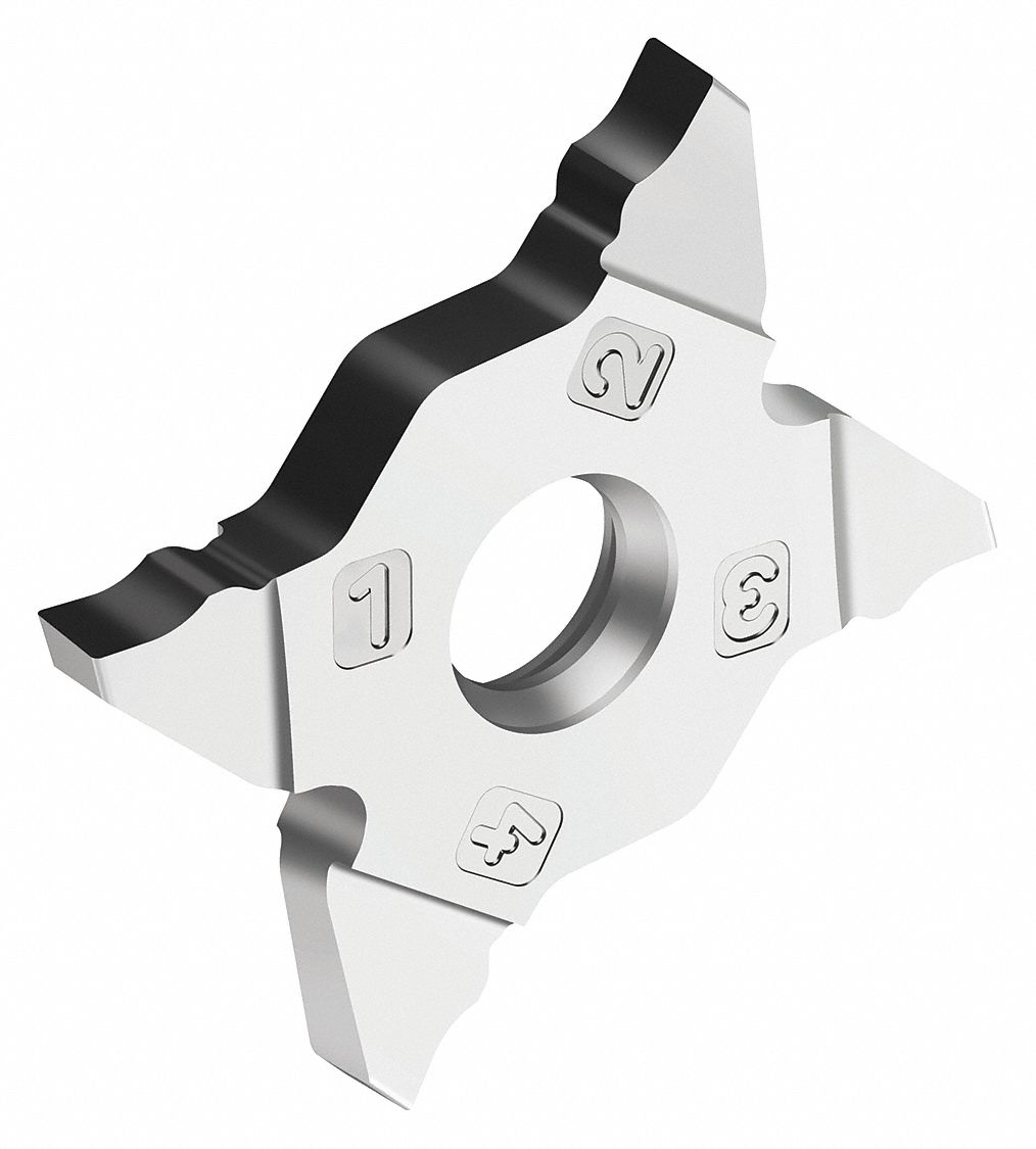 WALTER, Right Hand, 2.00mm Max. Grooving Wd, Indexable Parting and ...