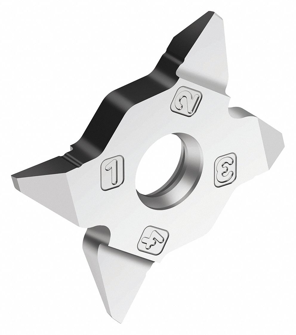 WALTER, Right Hand, 2.80mm Max. Grooving Wd, Indexable Parting and ...