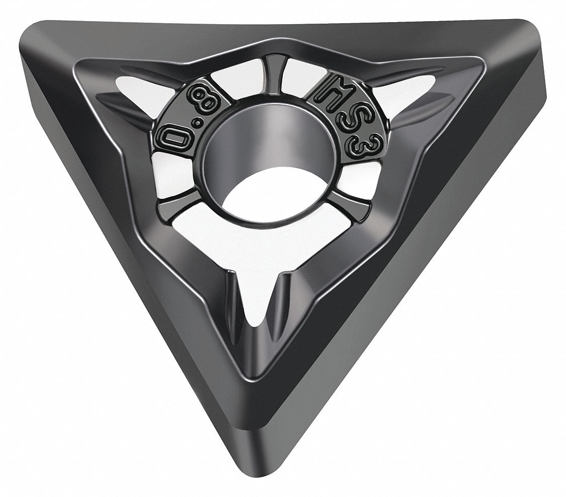 WALTER, 3/8 in Inscribed Circle, Neutral, Triangle Turning Insert ...