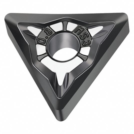 WALTER, 3/8 in Inscribed Circle, Neutral, Triangle Turning Insert ...